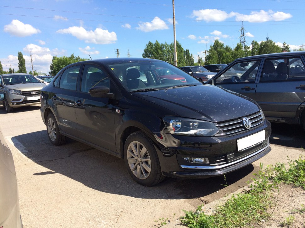 Volkswagen Polo V Sedan (facelift 2014) 1.6 MPI (110 Hp)